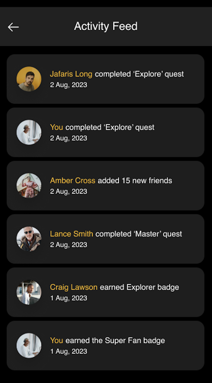 Activity Feed-as-a-Service | Feature Spotlight | LiveLike
